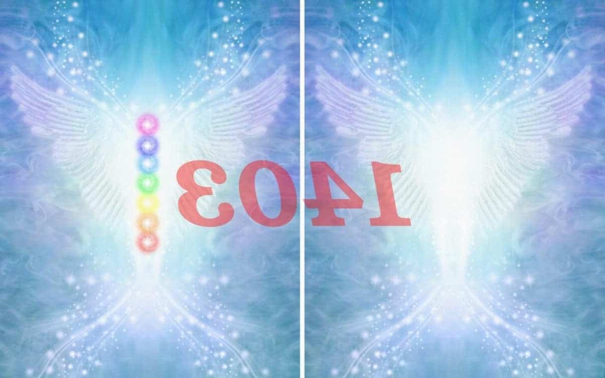 Descubre por qué SIGUES viendo el NÚMERO de ángel 1403